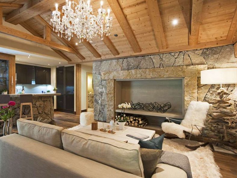 Внутренняя Отделка под Камень. ТОП-6 видов + 215 ФОТО